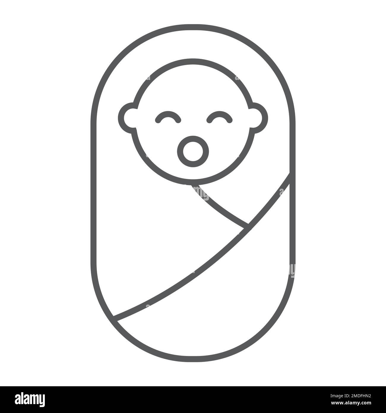 Cartoon people new born baby Cut Out Stock Images & Pictures - Alamy