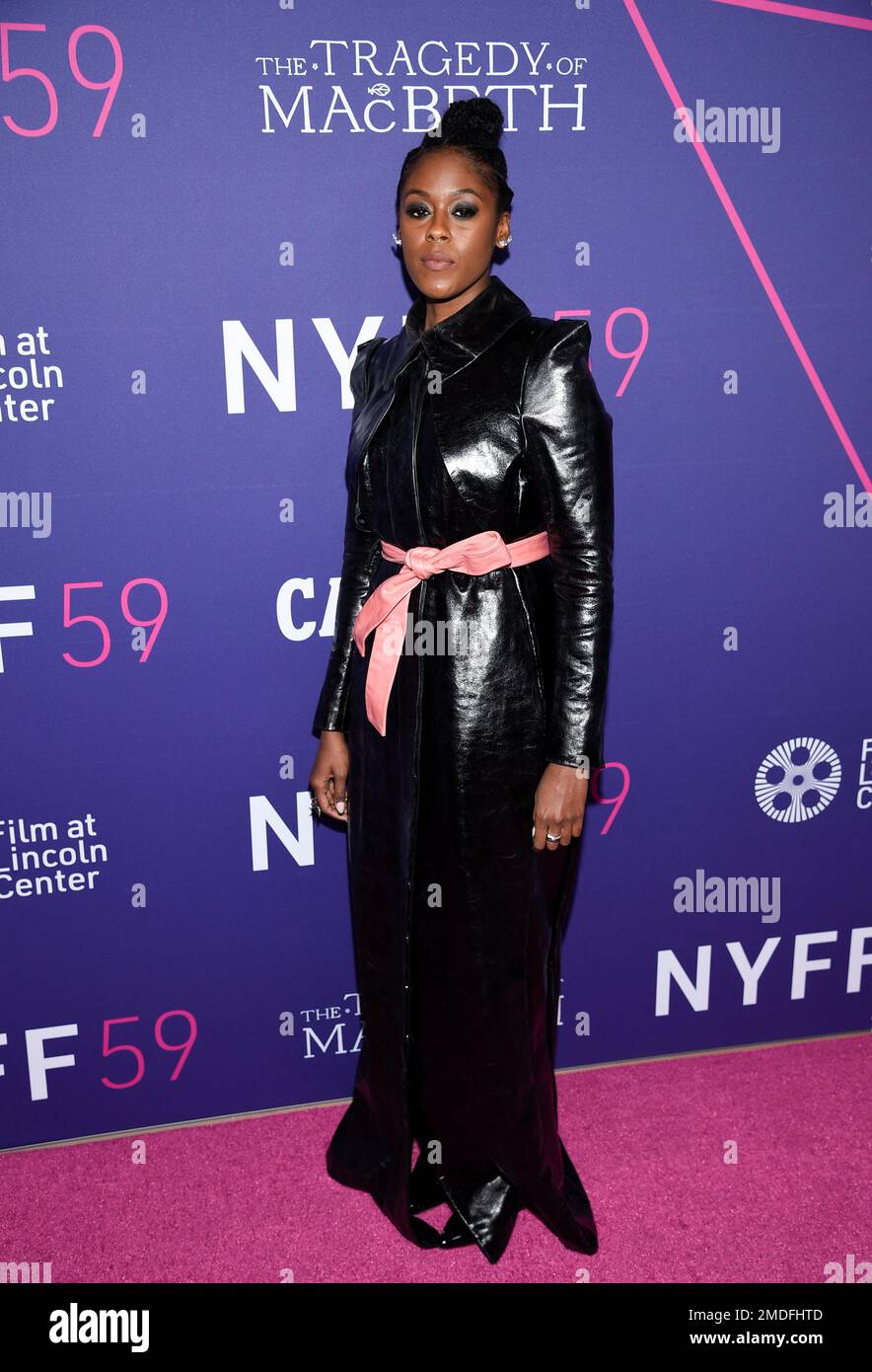 Moses Ingram attends the 59th New York Film Festival opening night ...