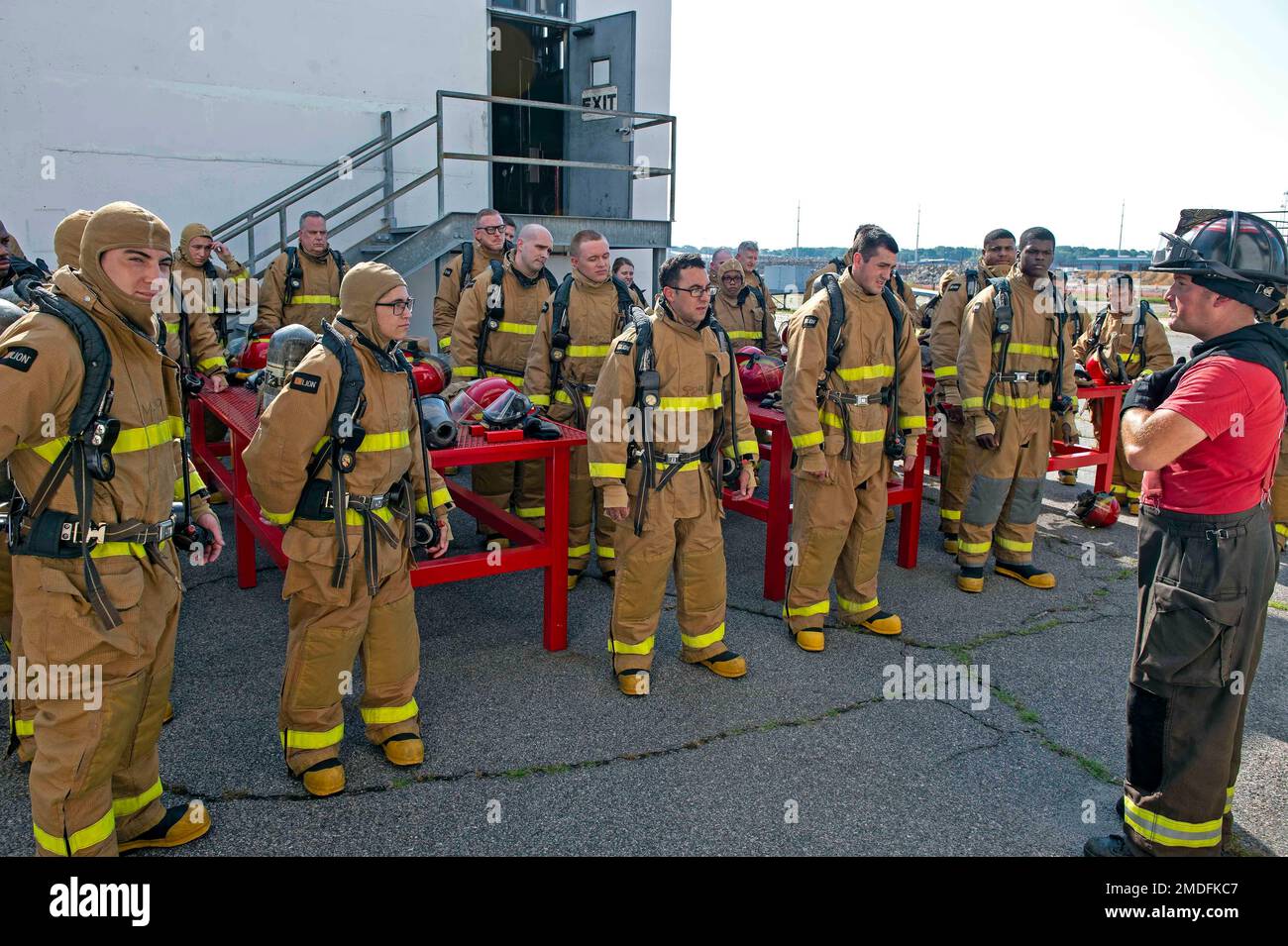 Sailors assigned to Pre-Commissioning Unit (PCU) John F. Kennedy (CVN ...