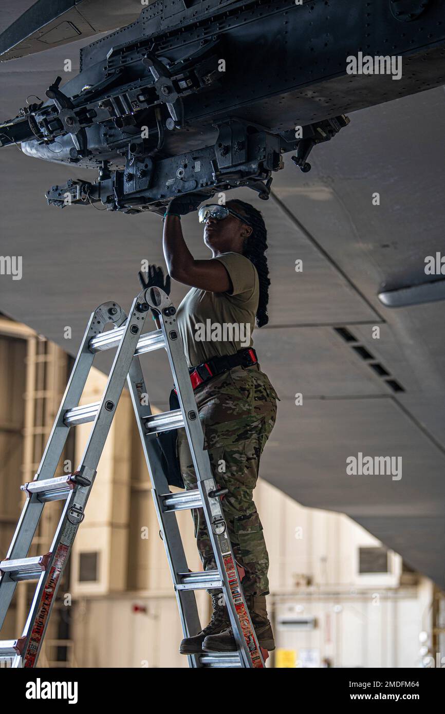 Weapons Load Crew Airman from 5th Aircraft Maintenance Squadron compete ...
