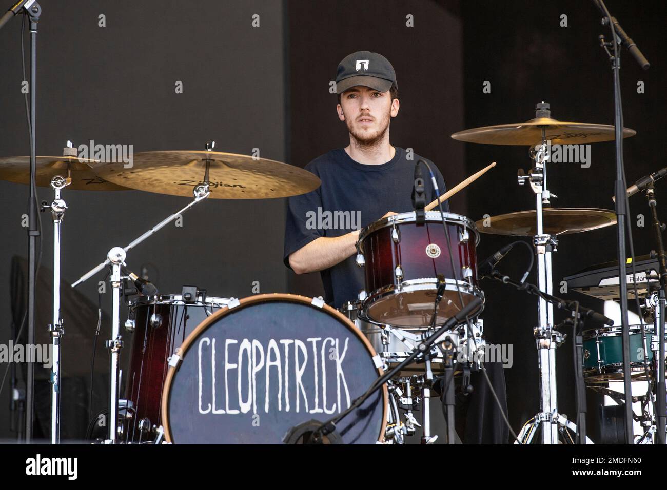 Ian Fraser of Cleopatrick performs at Louder Than Life Festival 2021 at ...