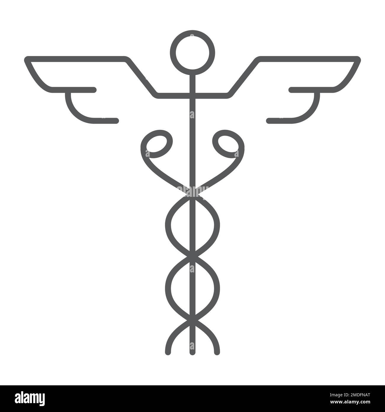 Veterinary Caduceus Graphic