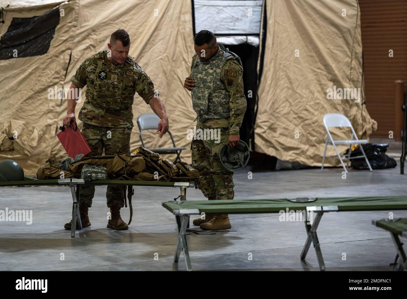 U.S. Air Force Master Sgt. Frank Yuvan, 23rd Operational Medical ...