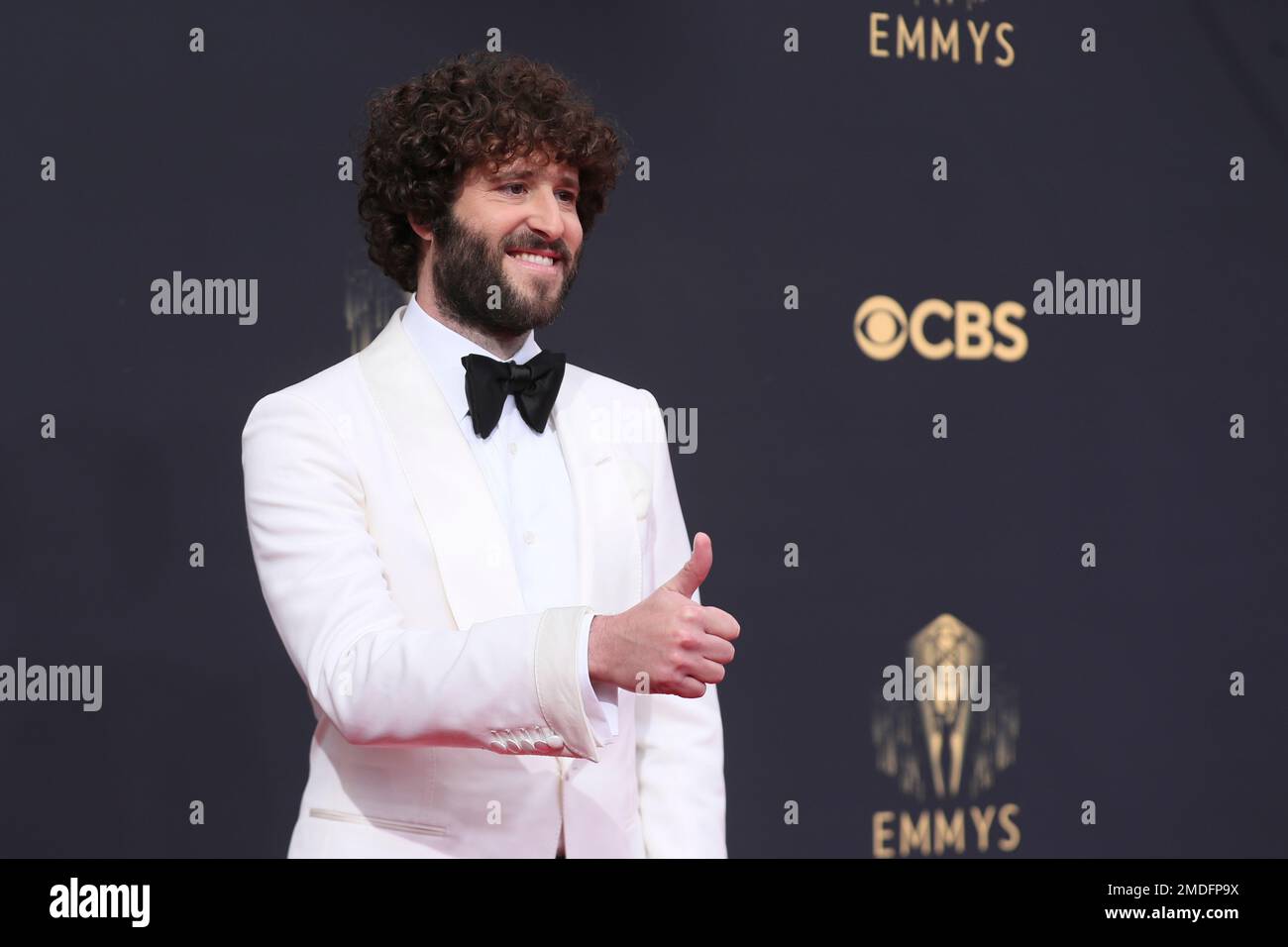 Dave Burd arrives at the 73rd Emmy Awards at the JW Marriott on Sunday ...