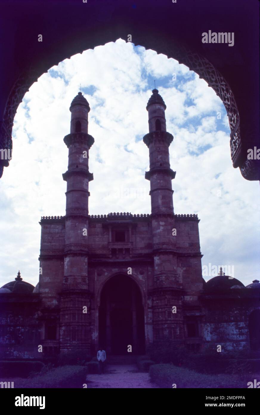 Jami Masjid in Champaner, Gujarat state, western India, is part of the ...