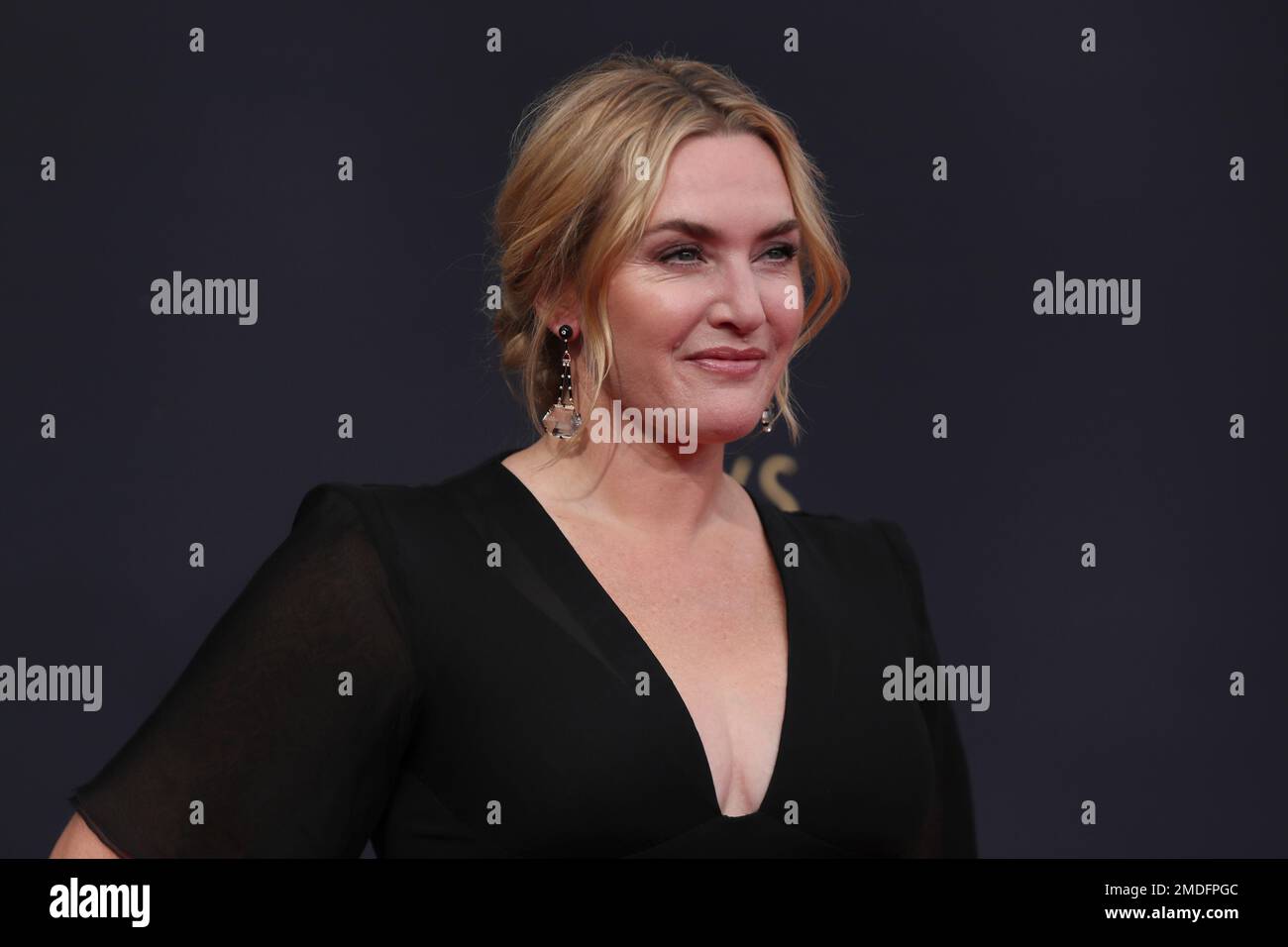 Kate Winslet arrives at the 73rd Emmy Awards at the JW Marriott on ...