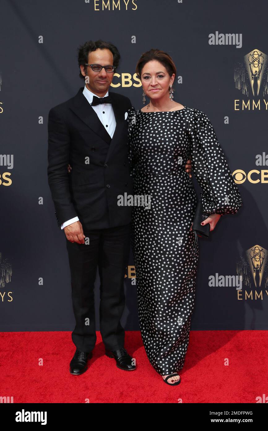 Dan Cogan and Liz Garbus arrives at the 73rd Emmy Awards at the JW ...