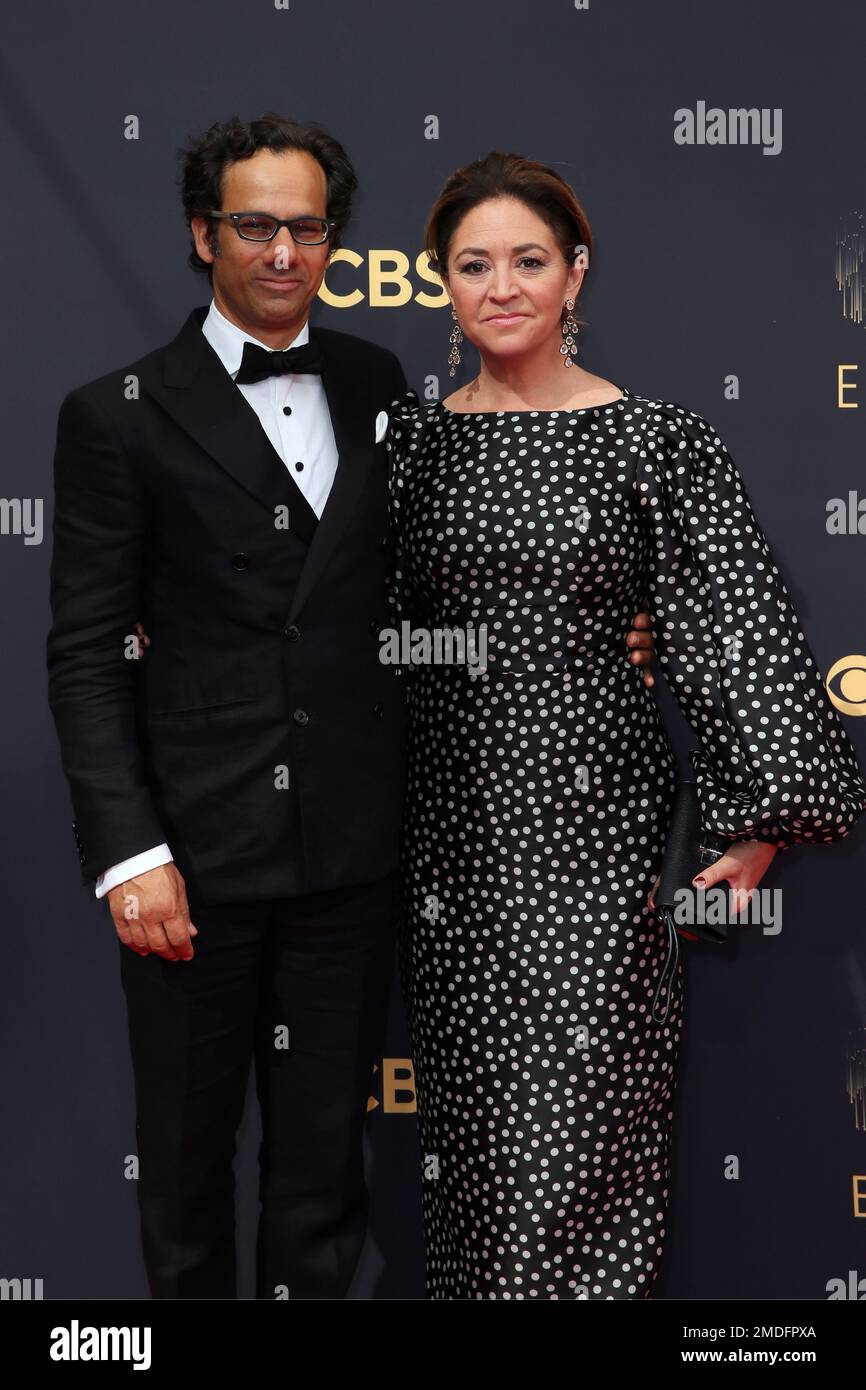 Dan Cogan and Liz Garbus arrives at the 73rd Emmy Awards at the JW ...