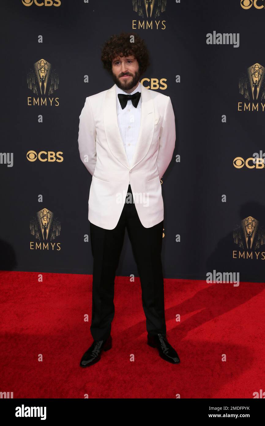 Dave Burd arrives at the 73rd Emmy Awards at the JW Marriott on Sunday ...