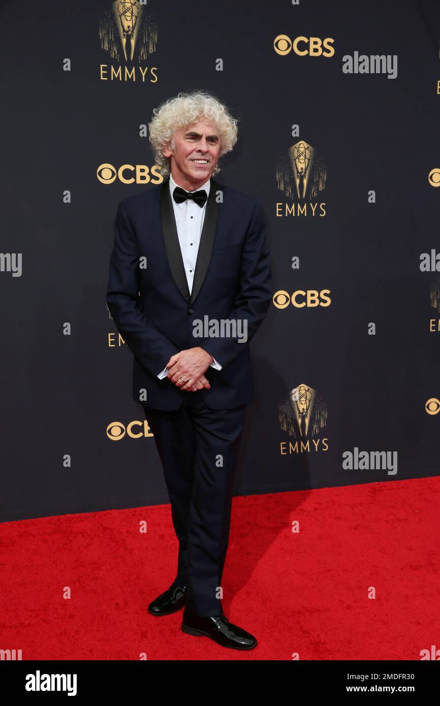 Declan Lowney arrives at the 73rd Emmy Awards at the JW Marriott on ...