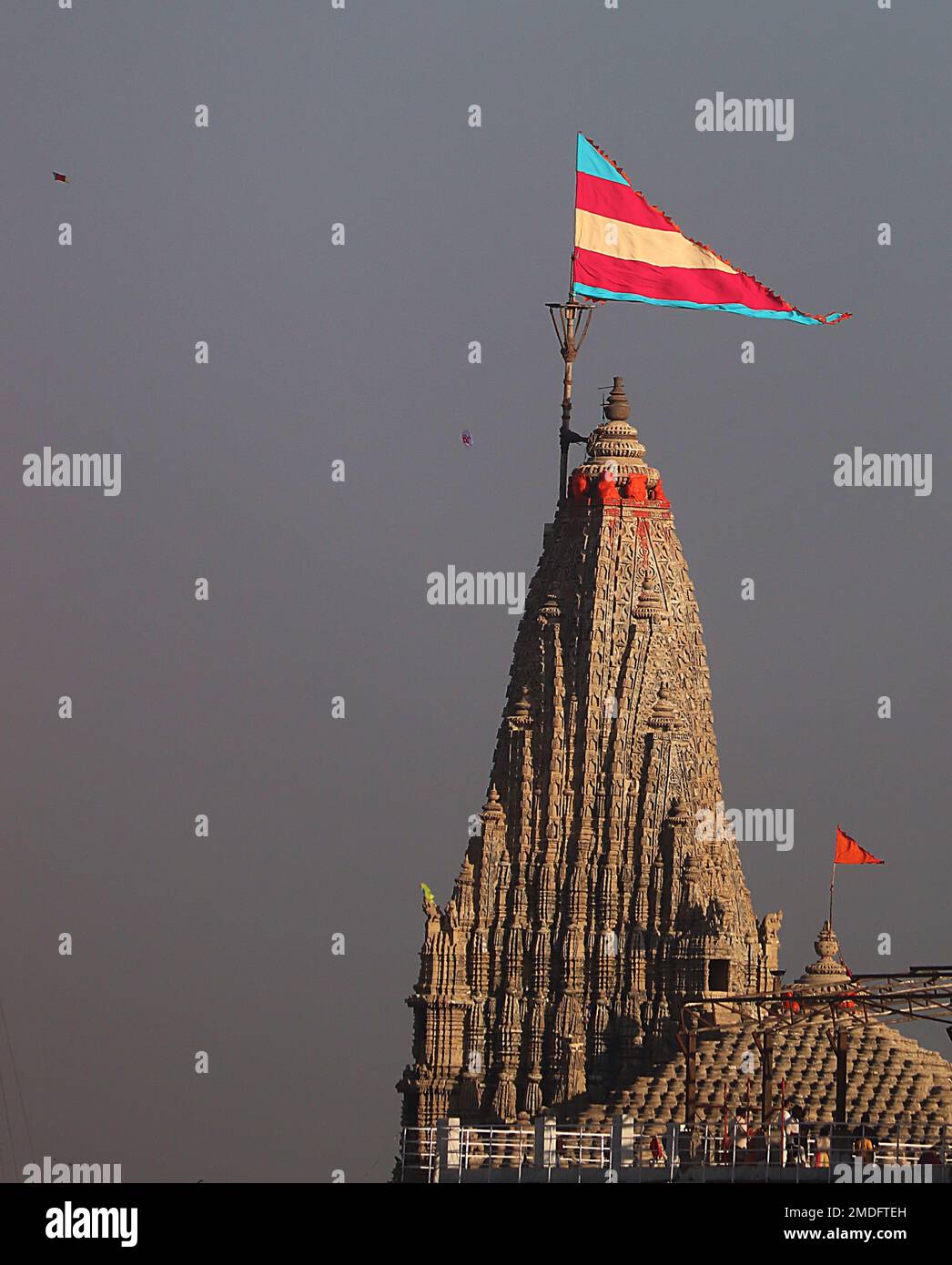 Shree Dwarkadhish Temple/Gujarat/India Stock Photo - Alamy