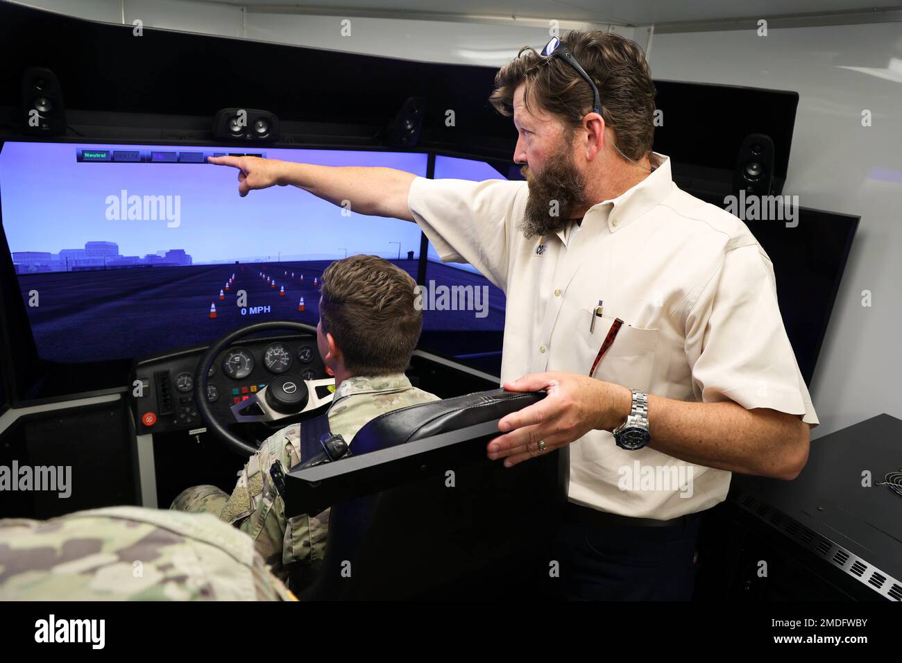 Instructor Patrick Etheradge from the Mississippi Construction ...