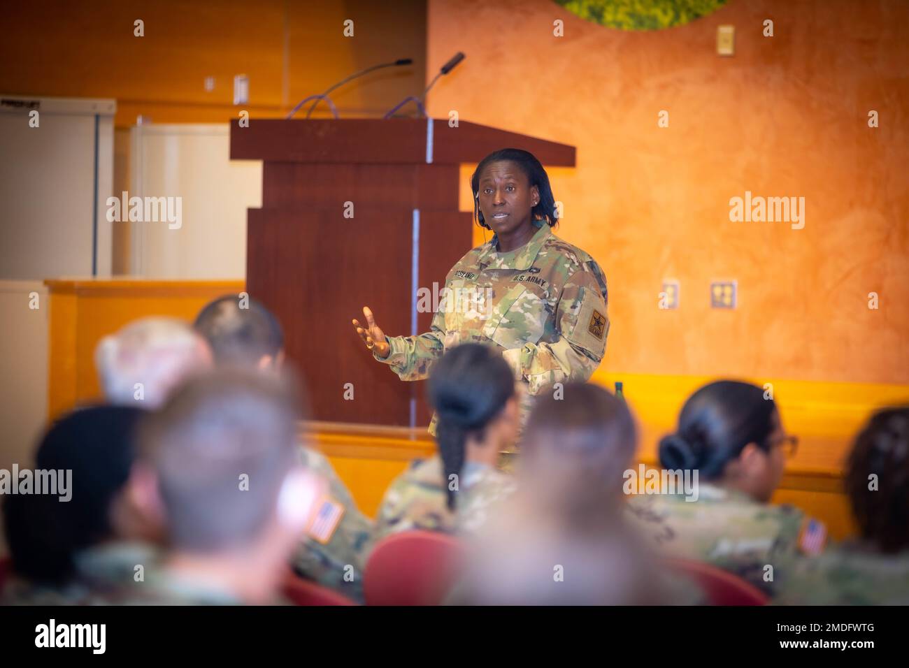 Major General Telita Crossland, Director deputy Surgeon General and ...