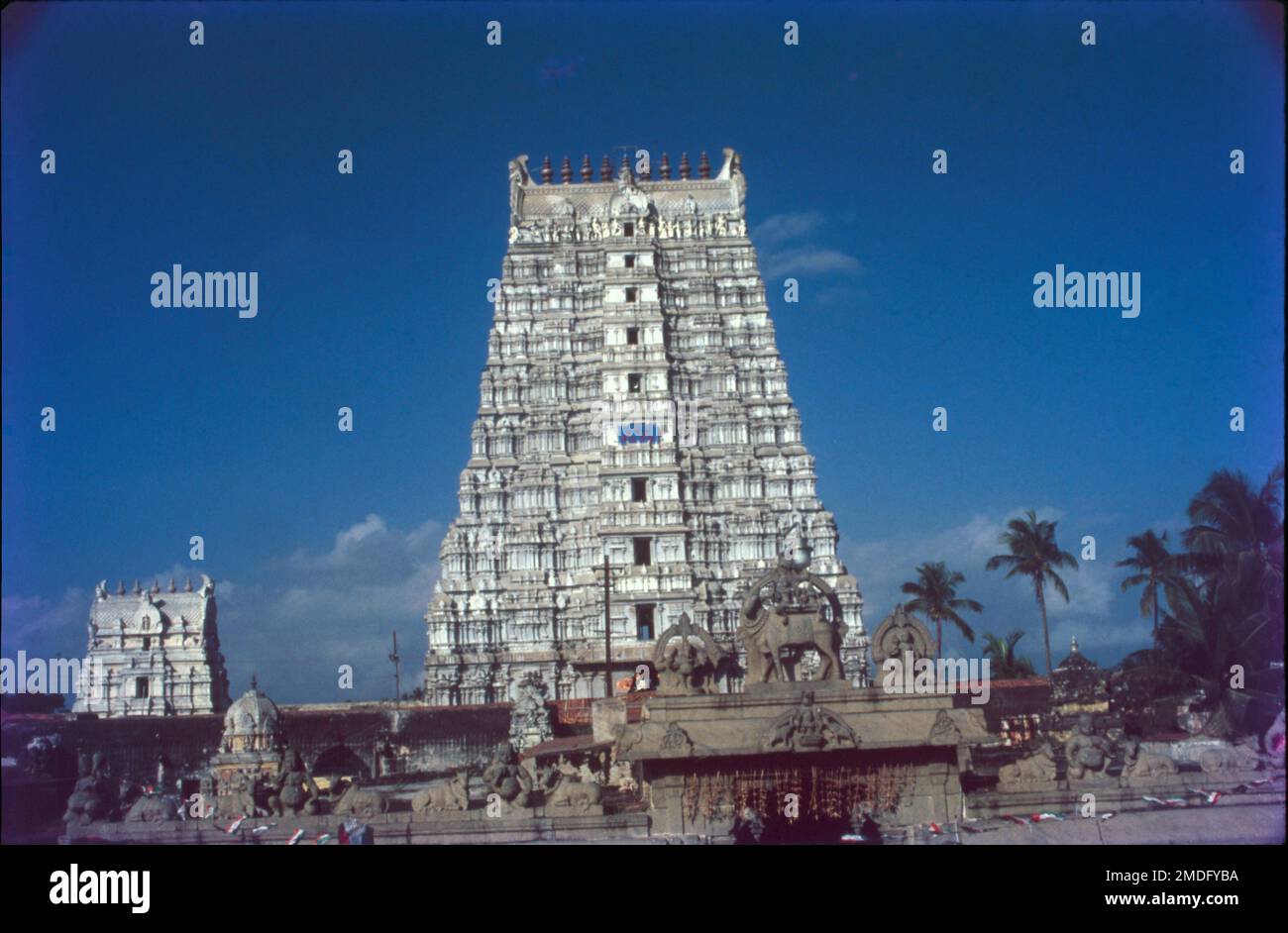 Rameshwaram temple hi-res stock photography and images - Alamy