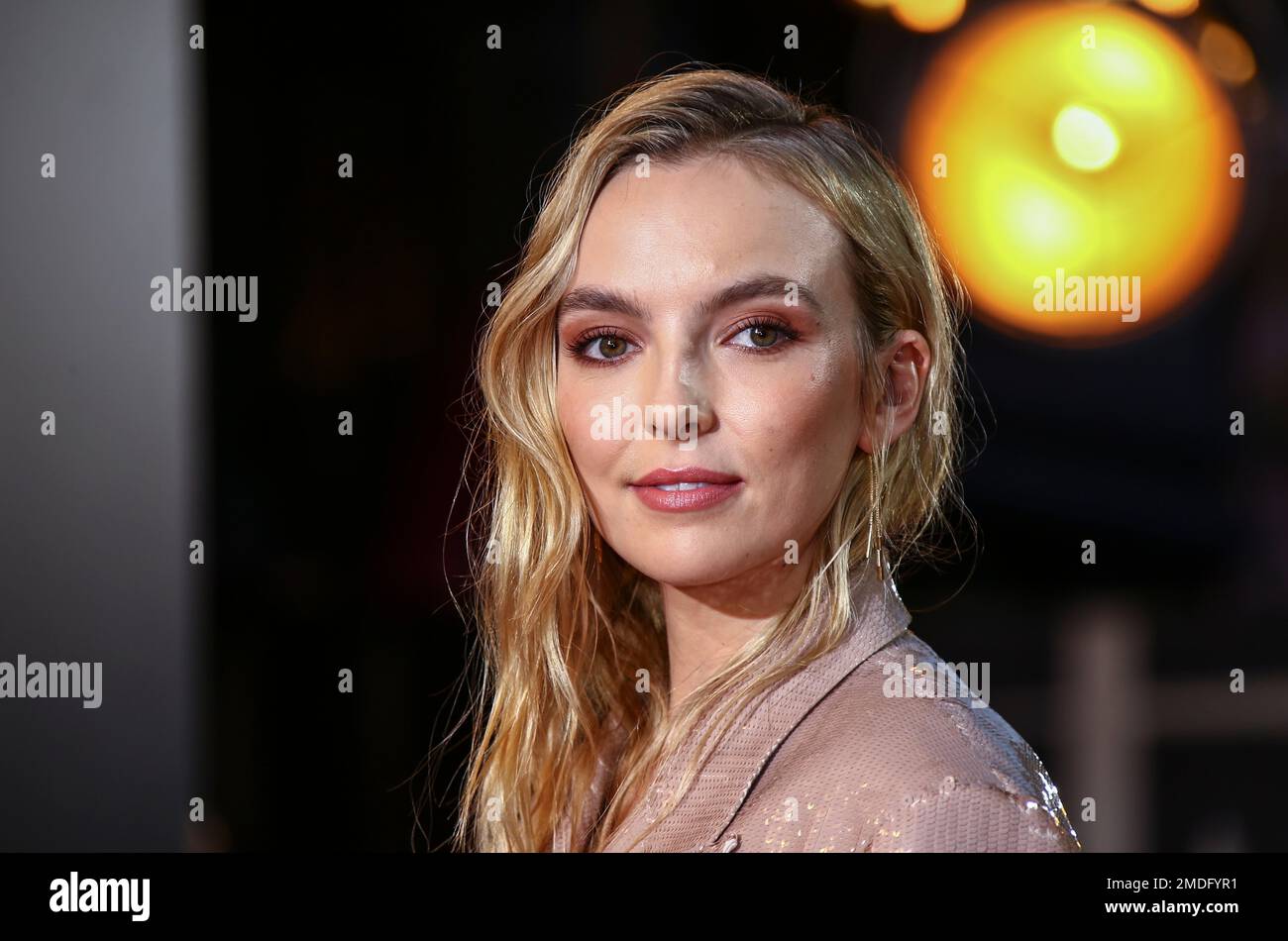 Jodie Comer poses for photographers at the premiere of the film 'The ...
