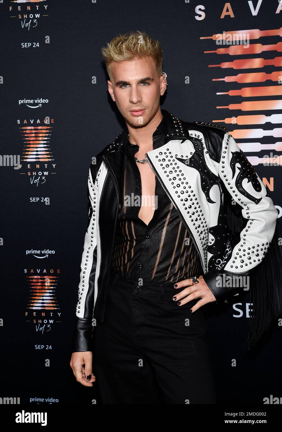 Brad Mondo attends Rihanna's Savage X Fenty Show Vol. 3 premiere at The ...