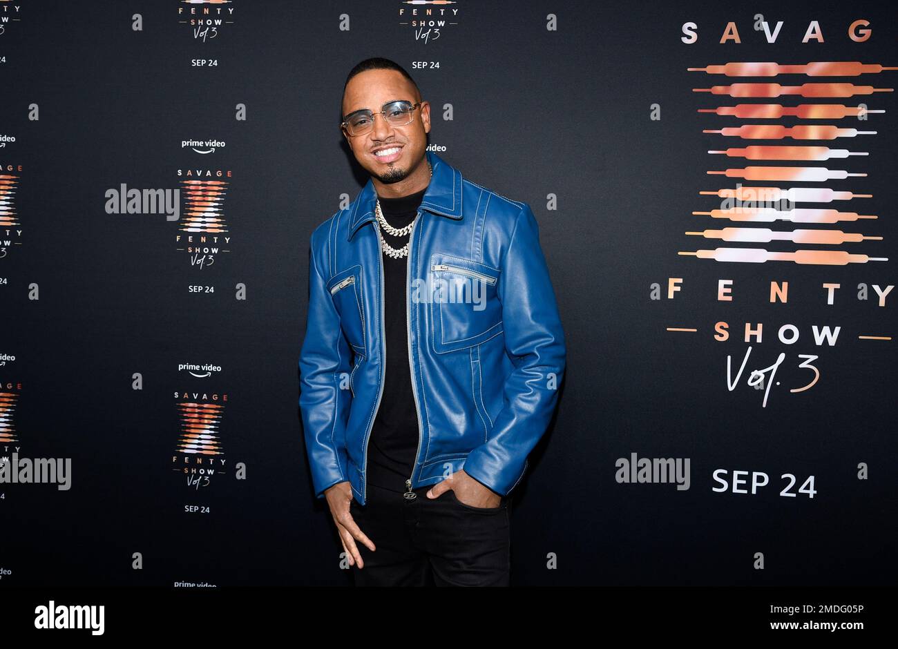Terrence J attends Rihanna's Savage X Fenty Show Vol. 3 premiere at The ...