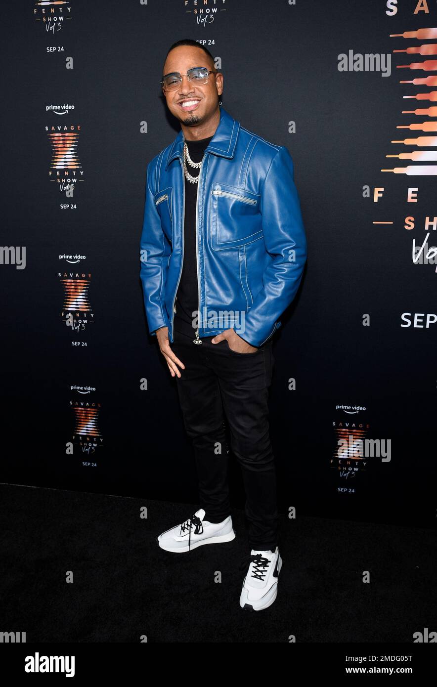 Terrence J attends Rihanna's Savage X Fenty Show Vol. 3 premiere at The ...