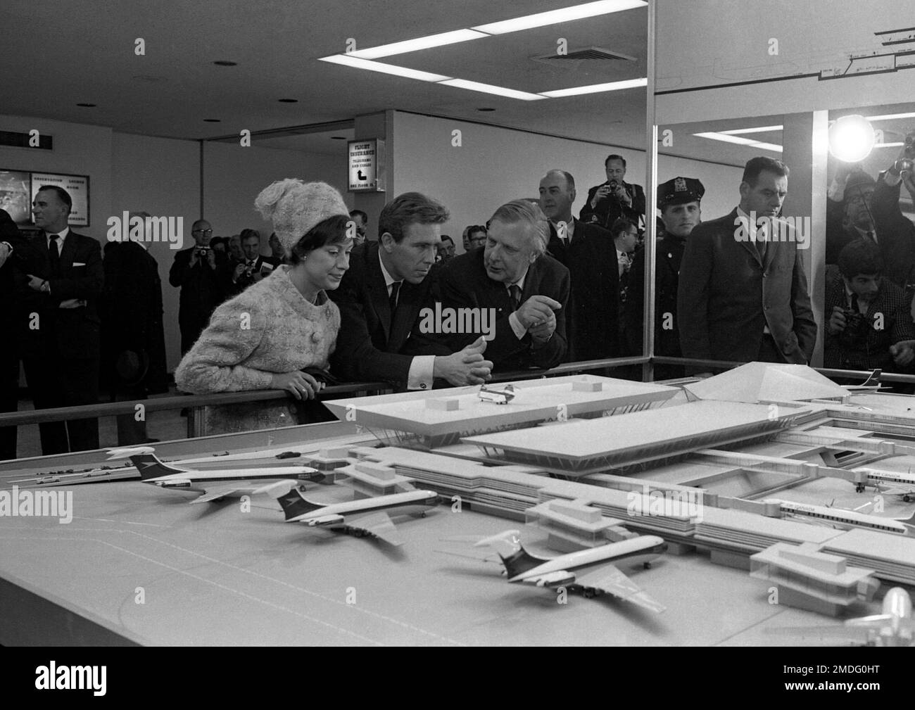 Princess Margaret, visiting the United States for the first time ...