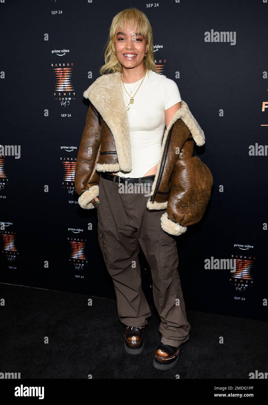Actress Whitney Peak attends Rihanna's Savage X Fenty Show Vol. 3 ...