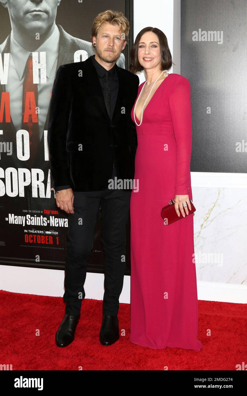 Renn Hawkey and Vera Farmiga attend the Tribeca Fall Preview premiere ...