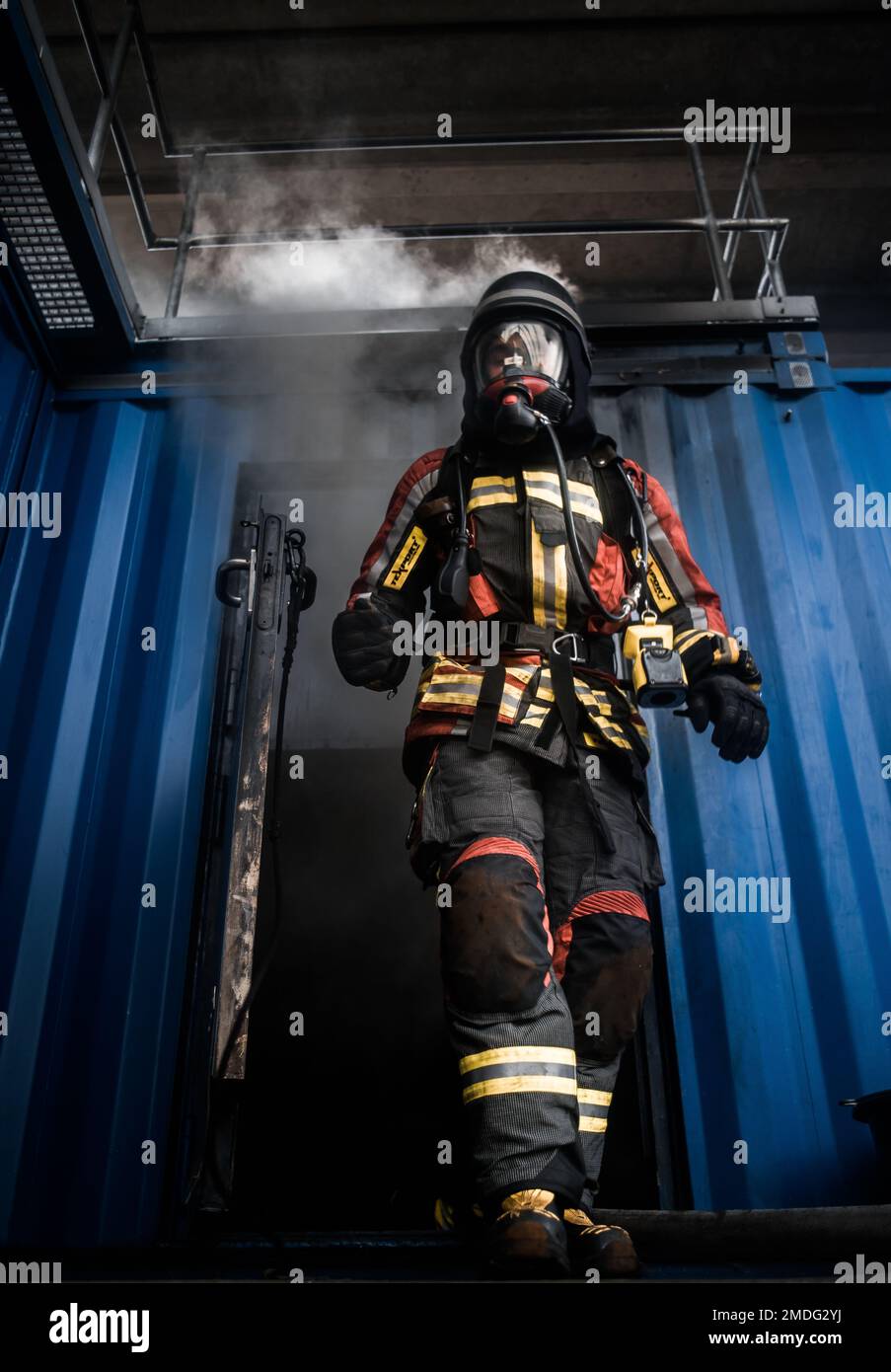 Wearing a firefighter uniform hi-res stock photography and images - Alamy