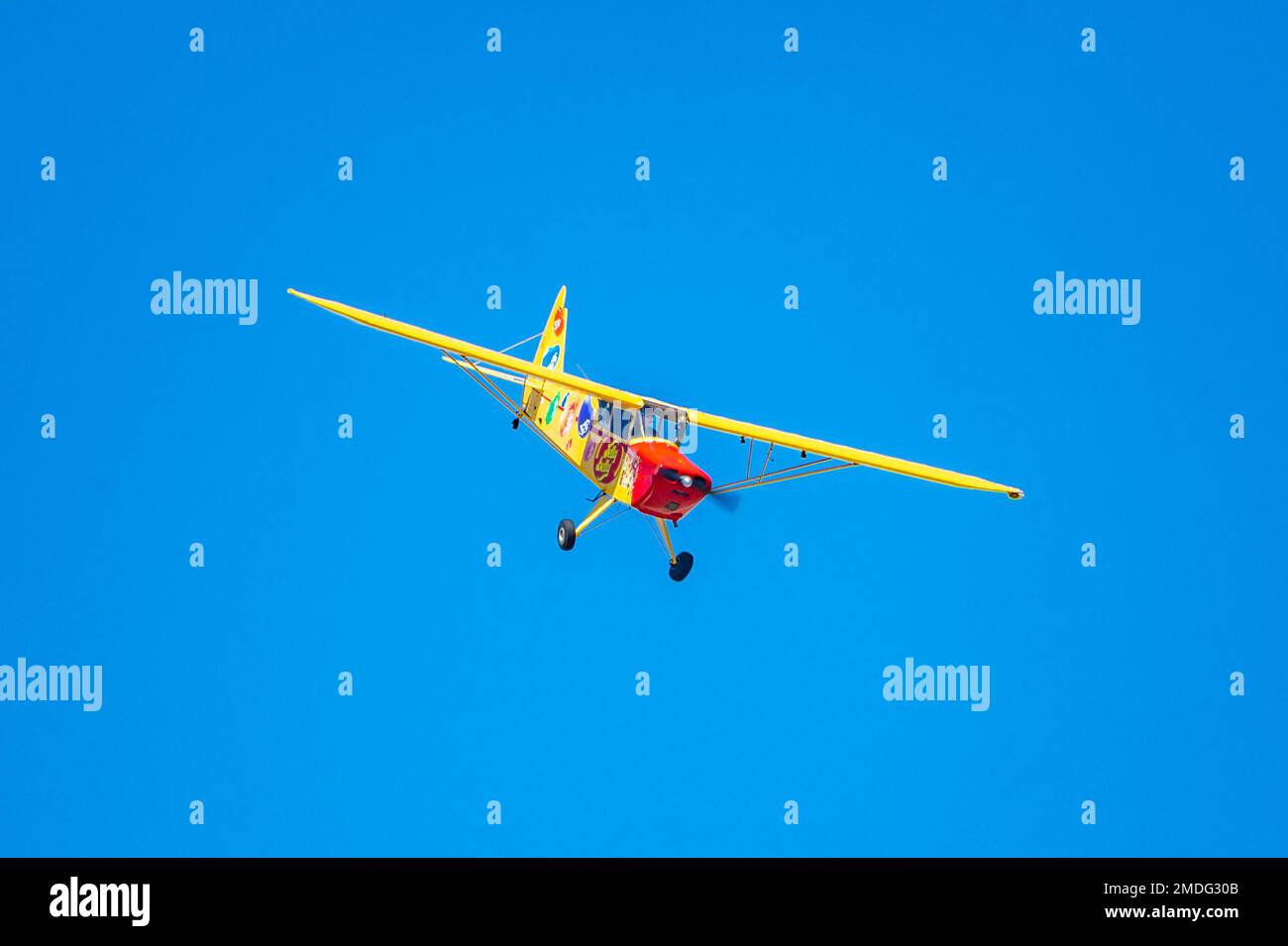The Jelly Belly aircraft, piloted by Kent Pietsch, performs at the ...