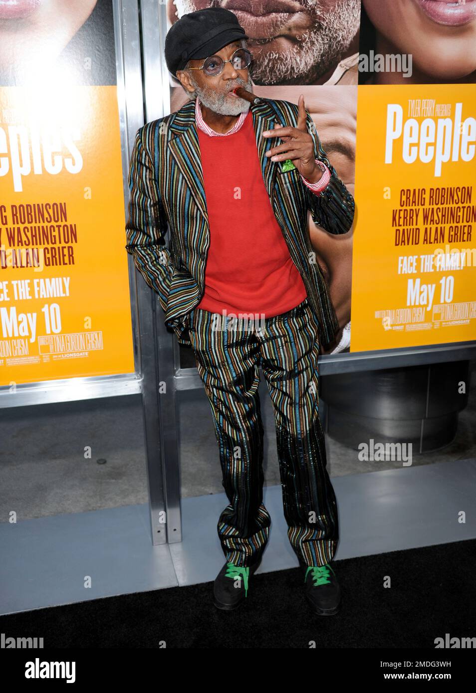 FILE - Melvin Van Peebles arrives at the world premiere of "Peeples" at ...