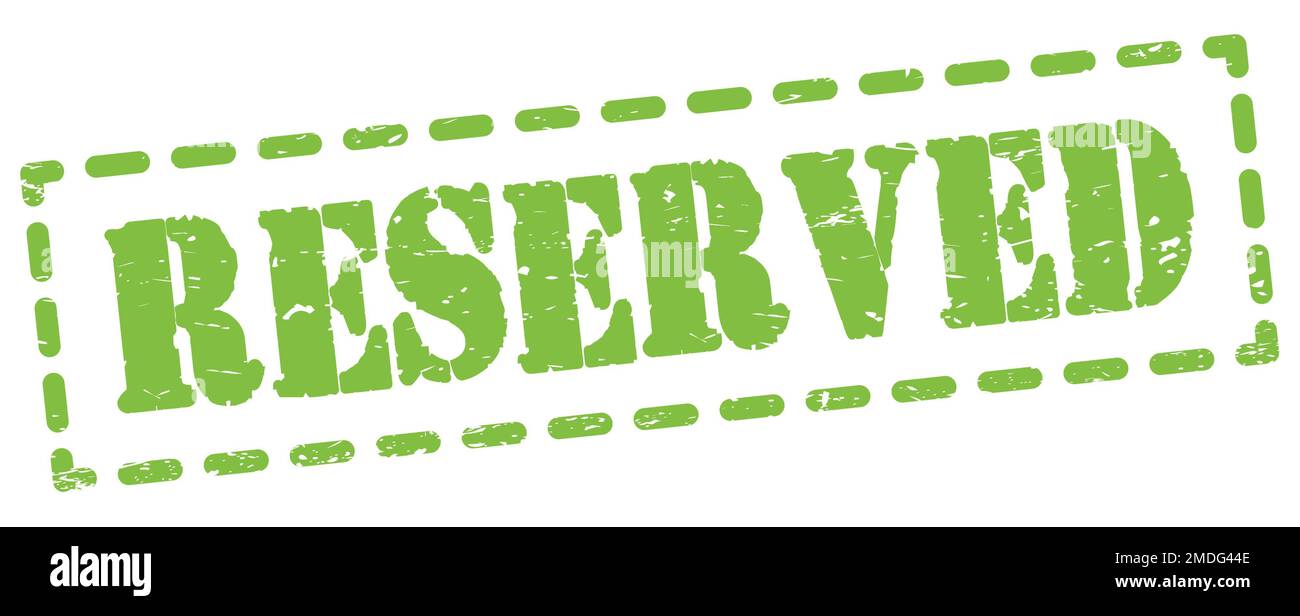 Reserved logo Cut Out Stock Images & Pictures - Alamy