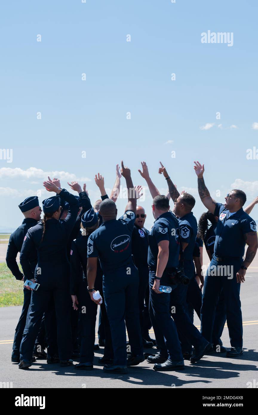 The U. S. Air Force Air Demonstration Squadron, known as the ...
