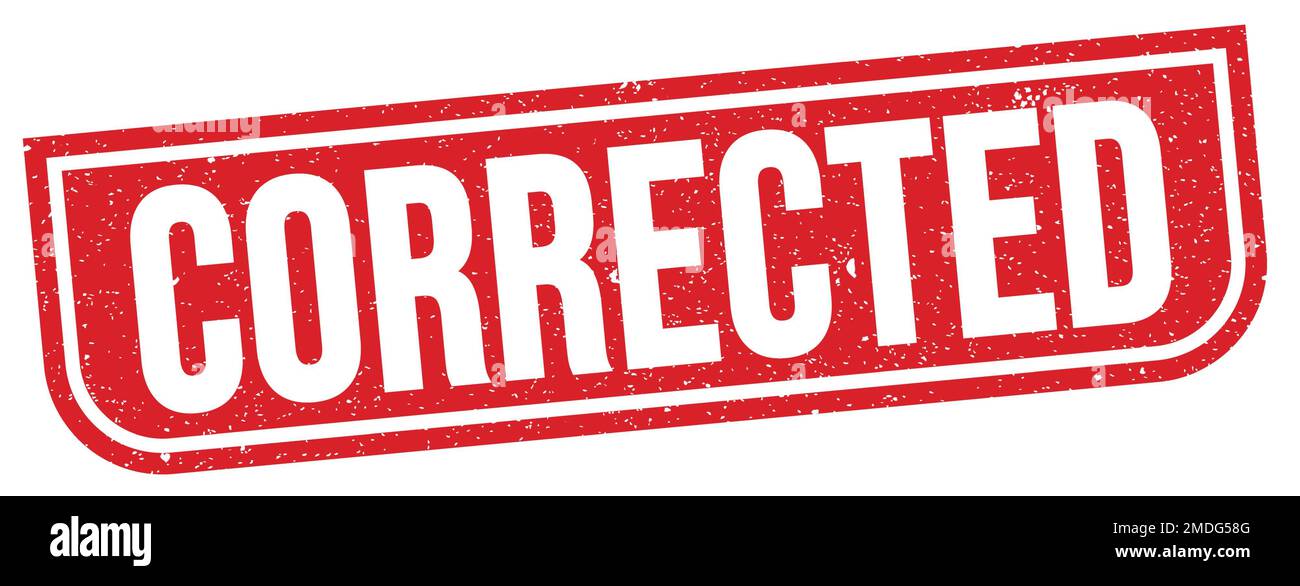 Corrected stamp hi-res stock photography and images - Alamy