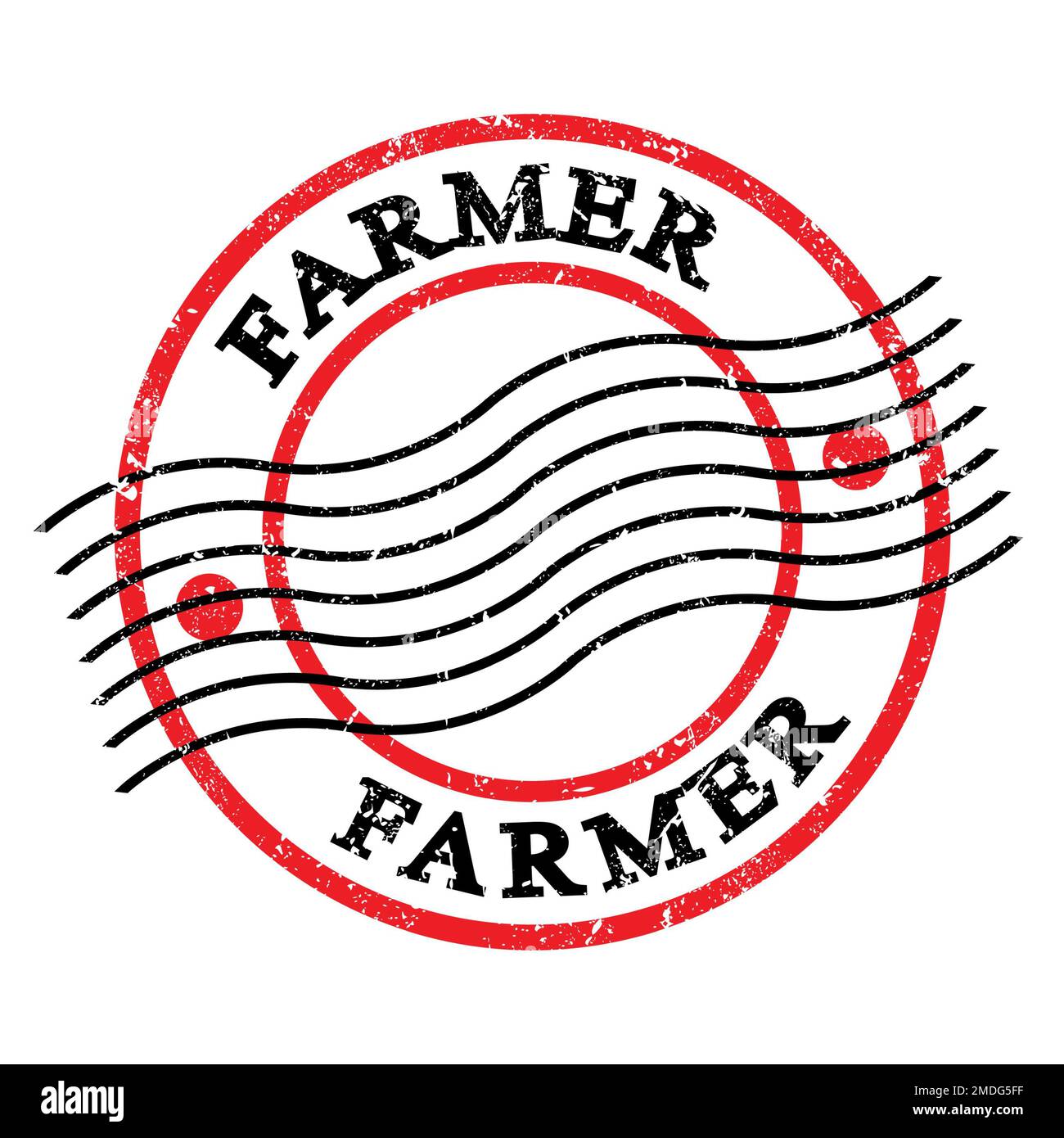 Farmer stamp Cut Out Stock Images & Pictures - Alamy