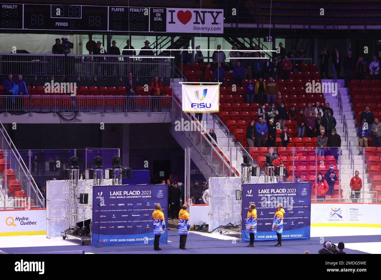 FISU Flag, JANUARY 22, 2023 : Lake Placid 2023 FISU World University ...
