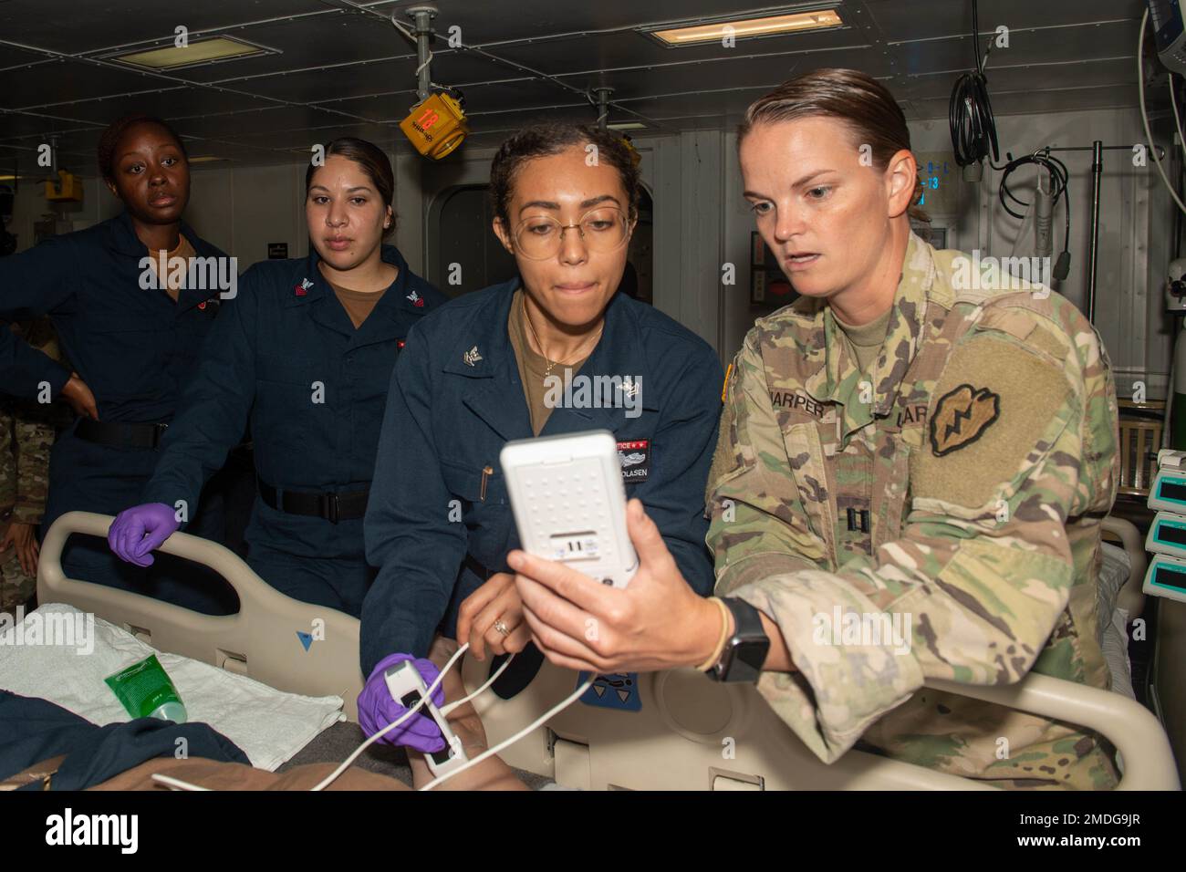PACIFIC OCEAN (July 23, 2022) U.S. Army Capt. Katie Harper, from Tyrone ...