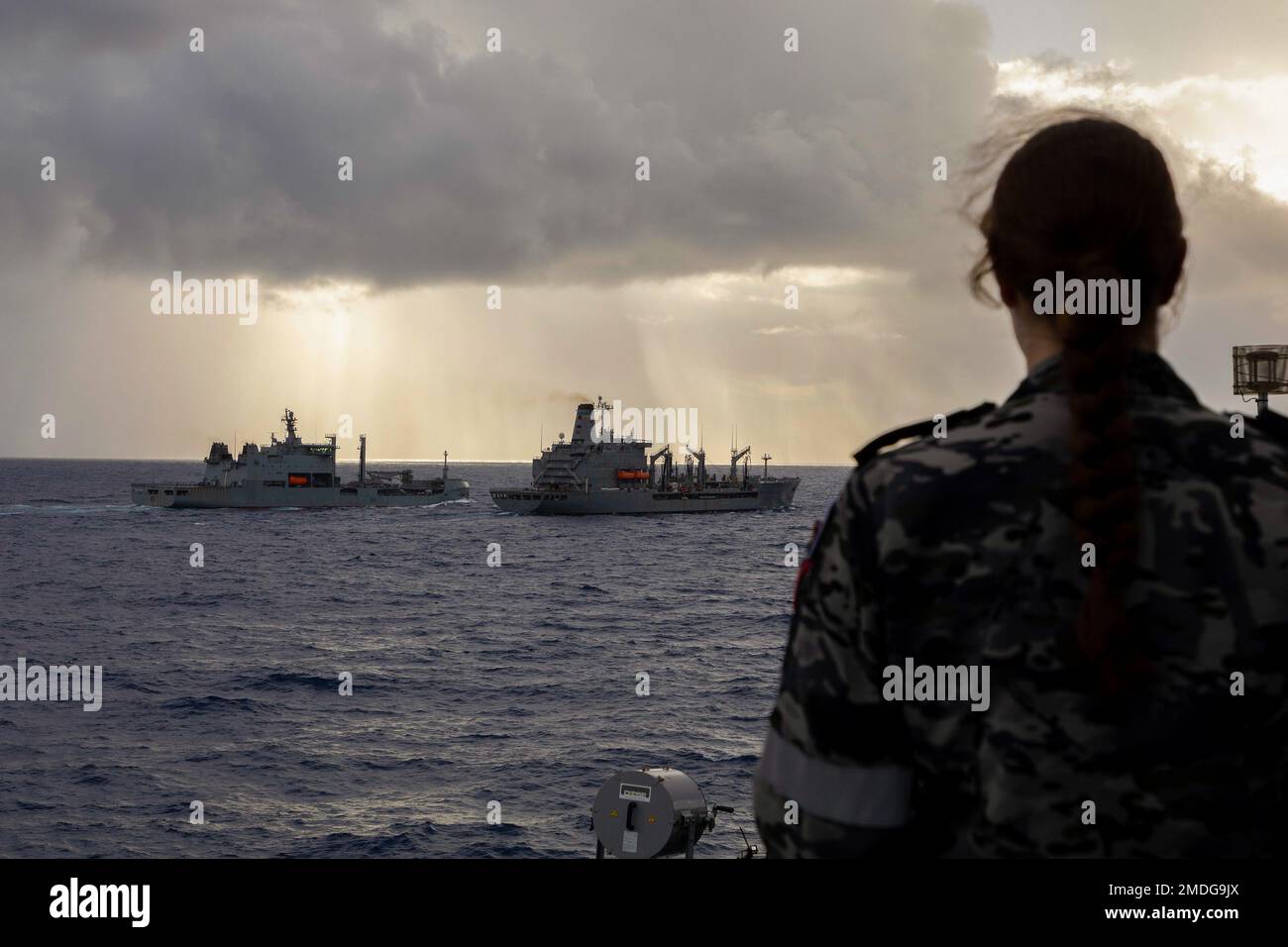 PACIFIC OCEAN (July 23, 2022) Royal Australian Navy Able Seaman Anna ...