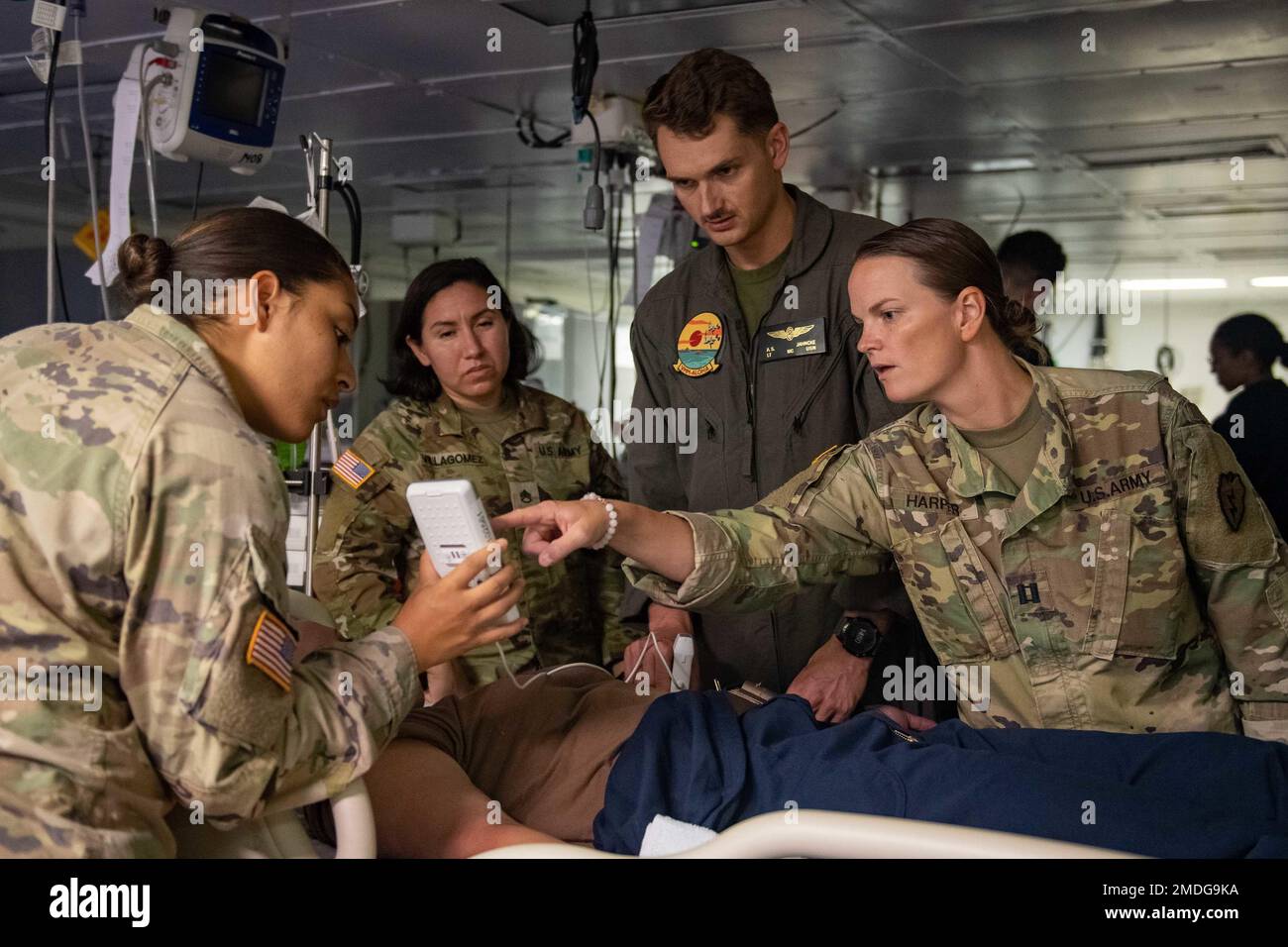 PACIFIC OCEAN (July 23, 2022) U.S. Army Capt. Katie Harper, from Tyrone ...