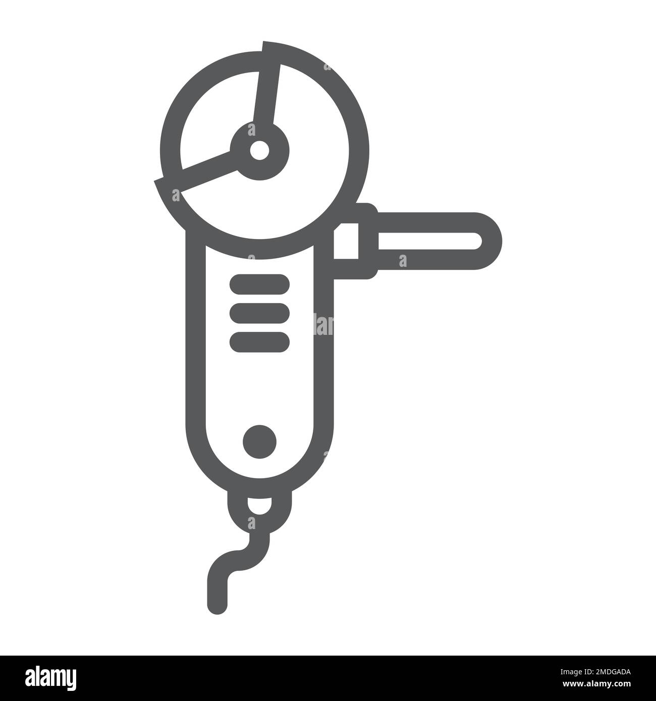 Electric turning saw Stock Vector Images - Alamy