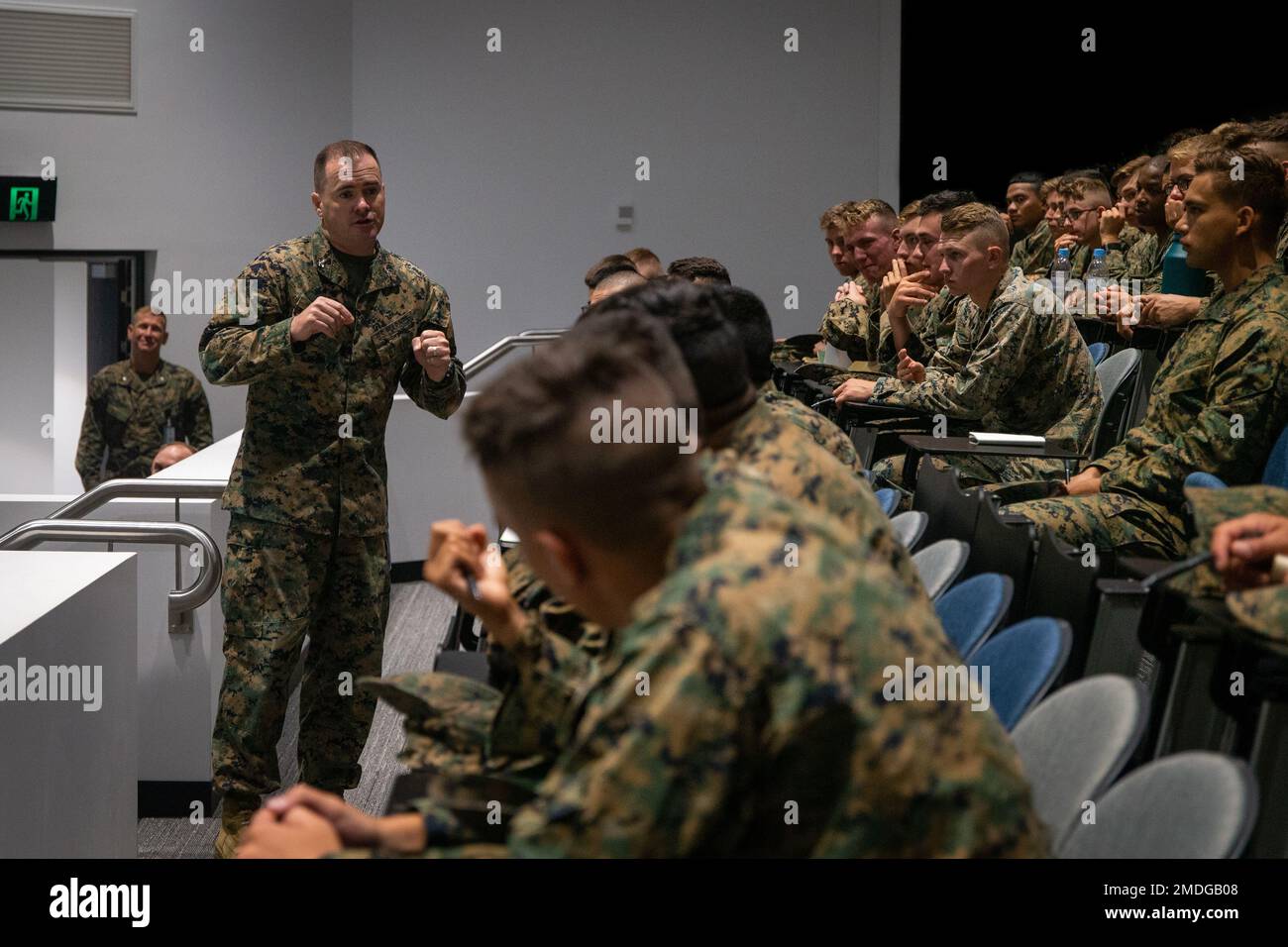 U.S. Marine Corps Col. Christopher T. Steele, the commanding officer of ...