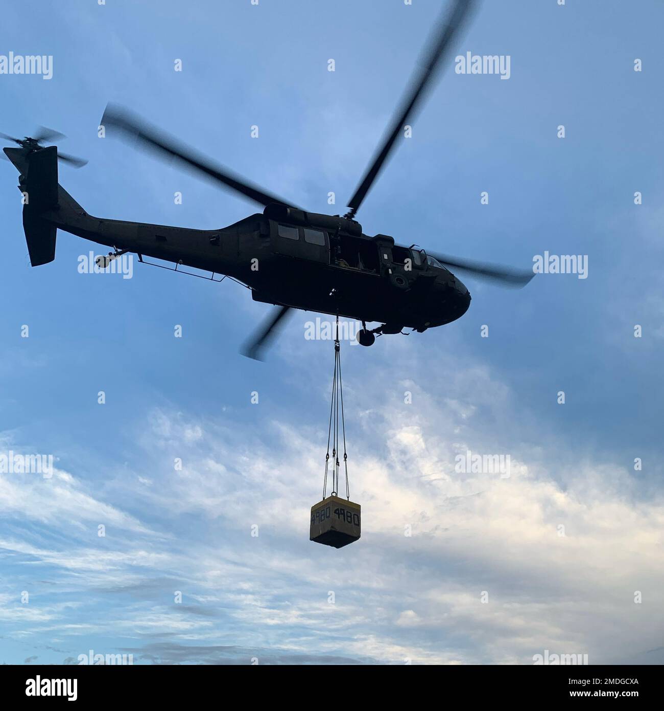 U.S. Soldiers with Echo Company, 2-104th General Support Aviation ...