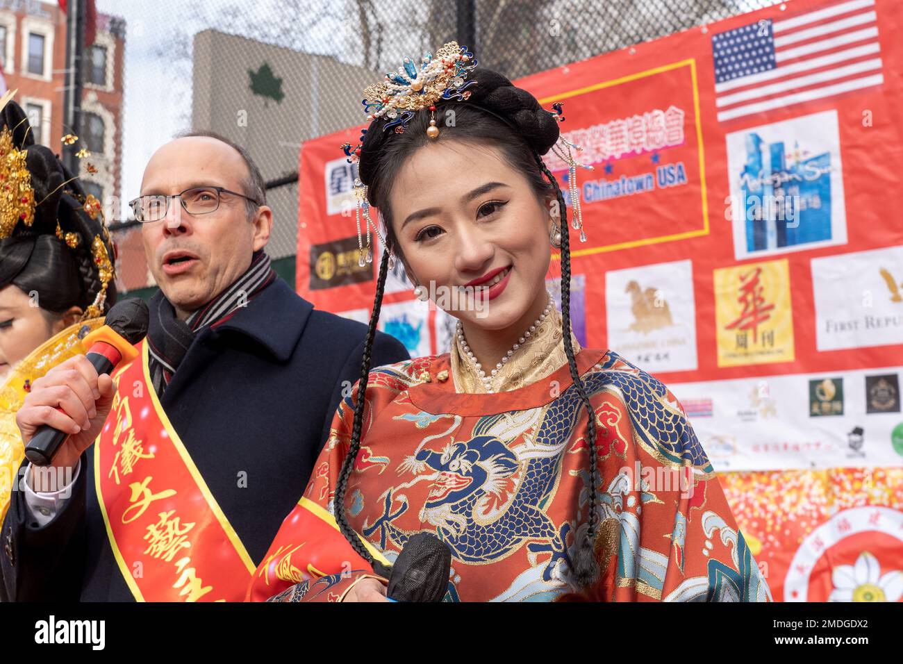 NEW YORK, NEW YORK - JANUARY 22: Tample Law School Assistant Dean John ...