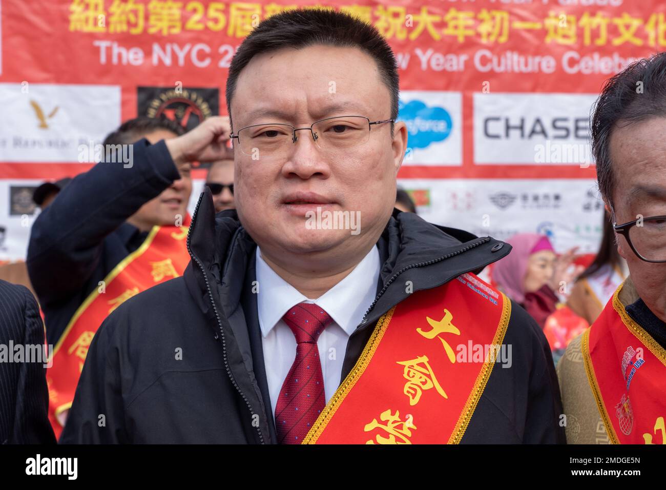 NEW YORK, NEW YORK - JANUARY 22: Chinese Consul General in New York ...