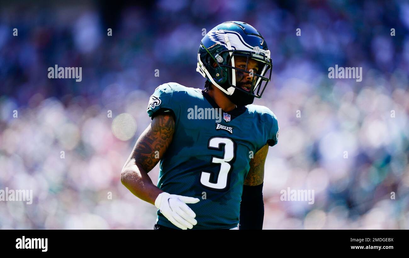 Philadelphia Eagles cornerback Steven Nelson in action during an NFL ...