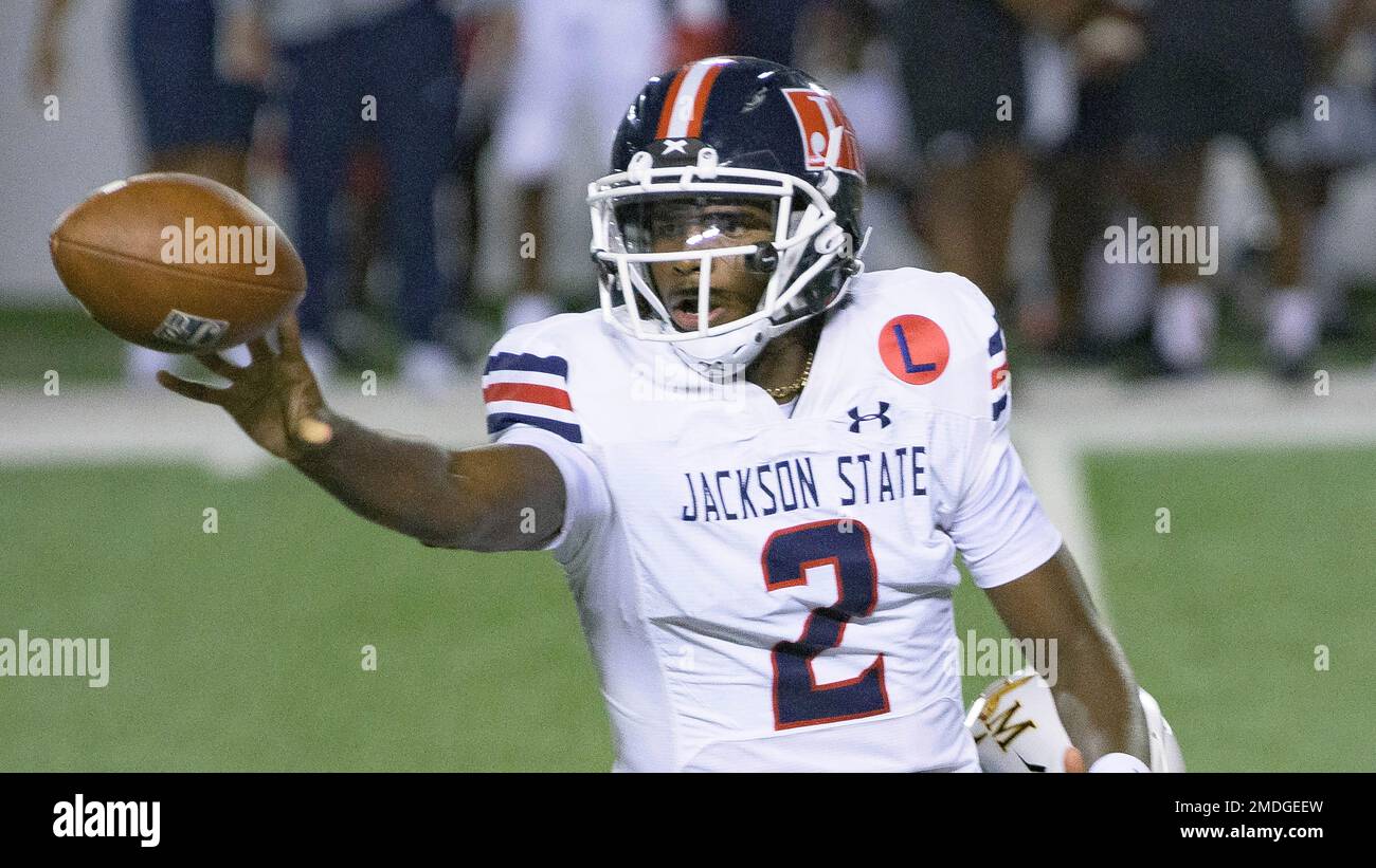 Jackson State quarterback Shedeur Sanders (2), son of Jackson State ...
