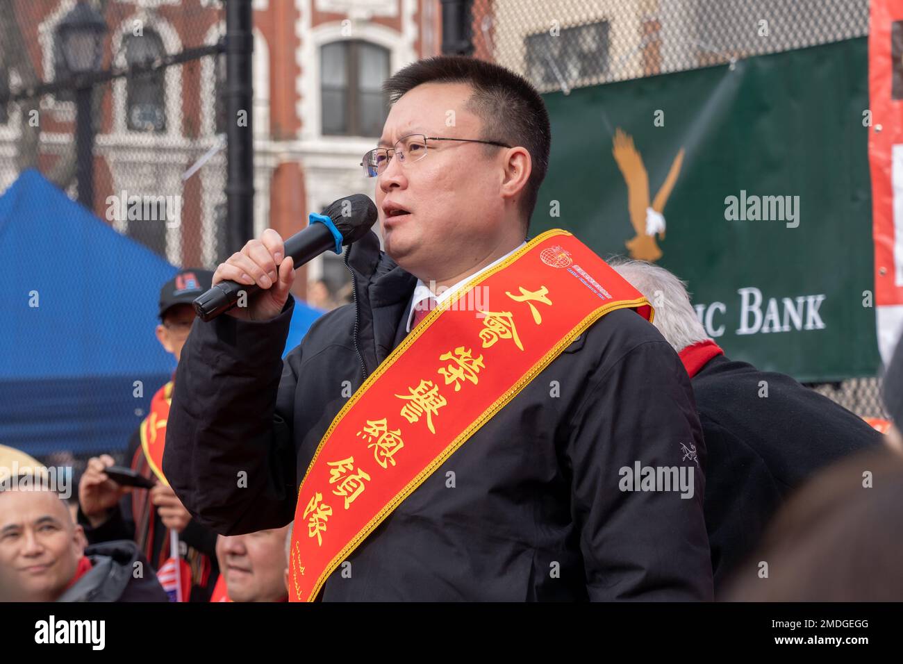 NEW YORK, NEW YORK - JANUARY 22: Chinese Consul General in New York ...