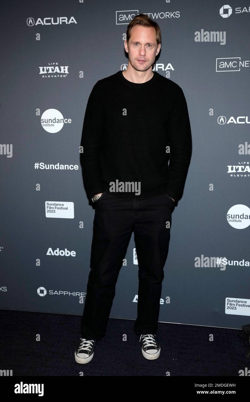 Alexander Skarsgard attends the premiere of "Infinity Pool" at The Ray ...