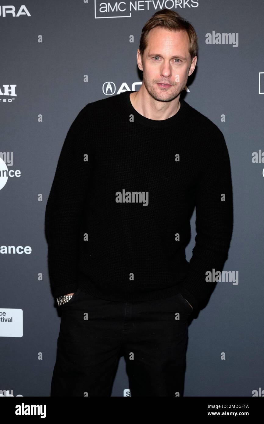 Alexander Skarsgard attends the premiere of "Infinity Pool" at The Ray ...