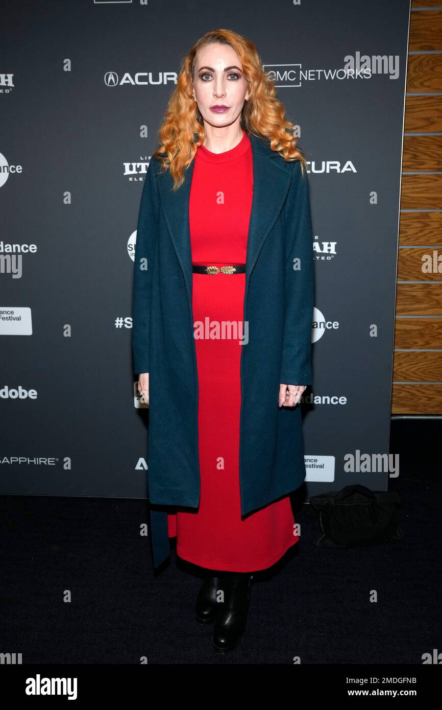 Caroline Boulton attends the premiere of "Infinity Pool" at The Ray ...