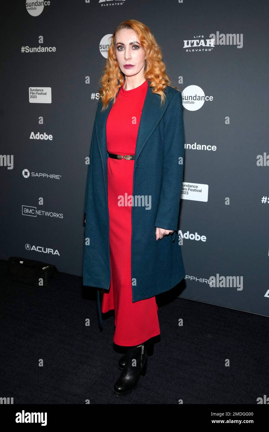 Caroline Boulton attends the premiere of "Infinity Pool" at The Ray ...