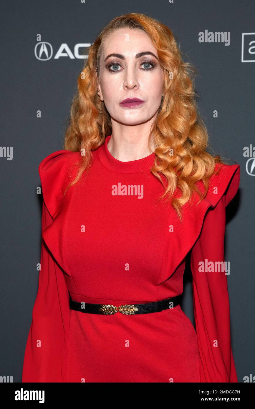 Caroline Boulton attends the premiere of "Infinity Pool" at The Ray ...