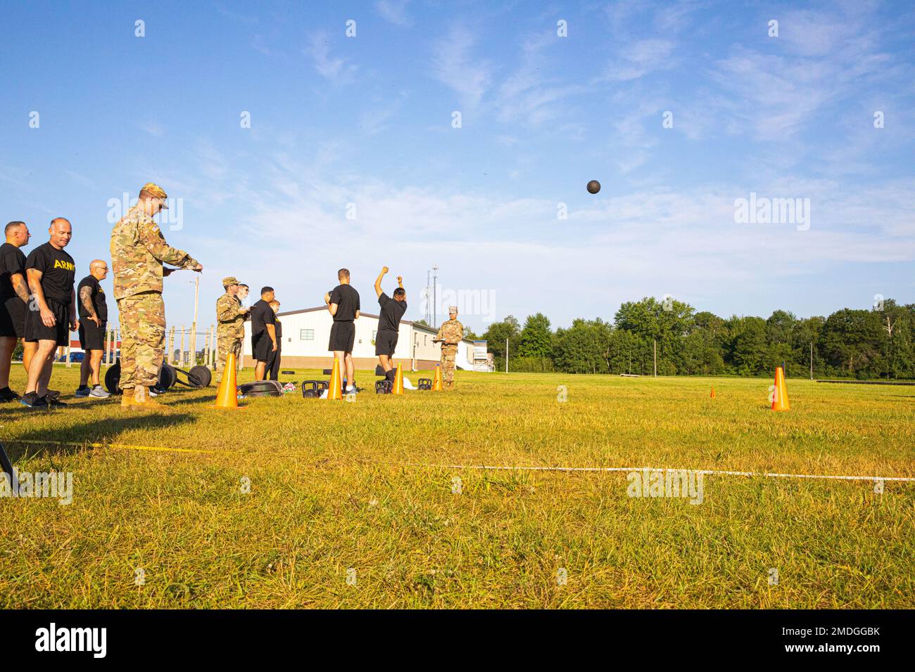 Standing Backward Medicine Ball Throw